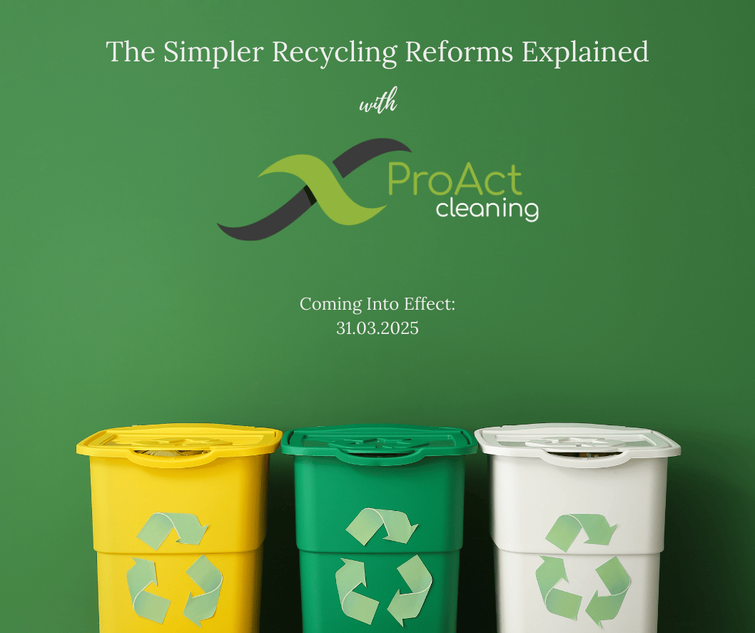 Simpler Recycling Is Coming - ProAct Cleaning